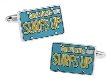 Surf's Up California Cufflinks – Planet Retro