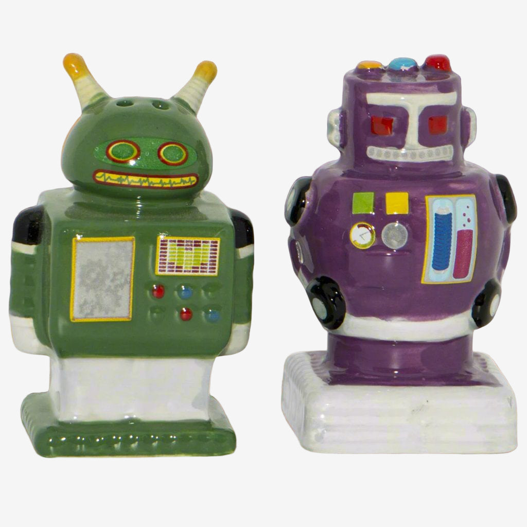 Robot Salt & Pepper Shakers – Planet Retro